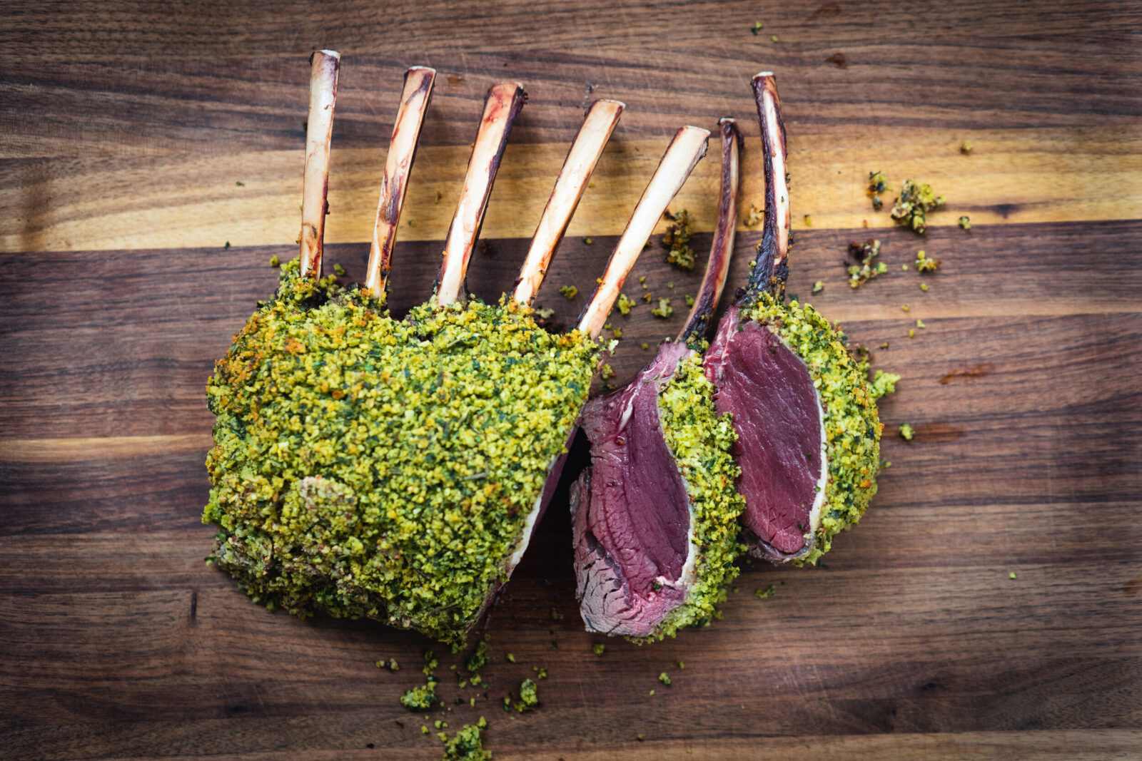 Herb Crusted Rack of Venison | Bri Coelho